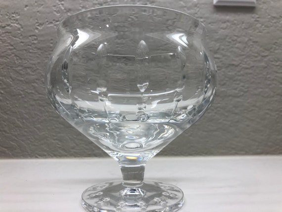 Rare Waterford Crystal Footed Candy Dish Art Deco - Etsy