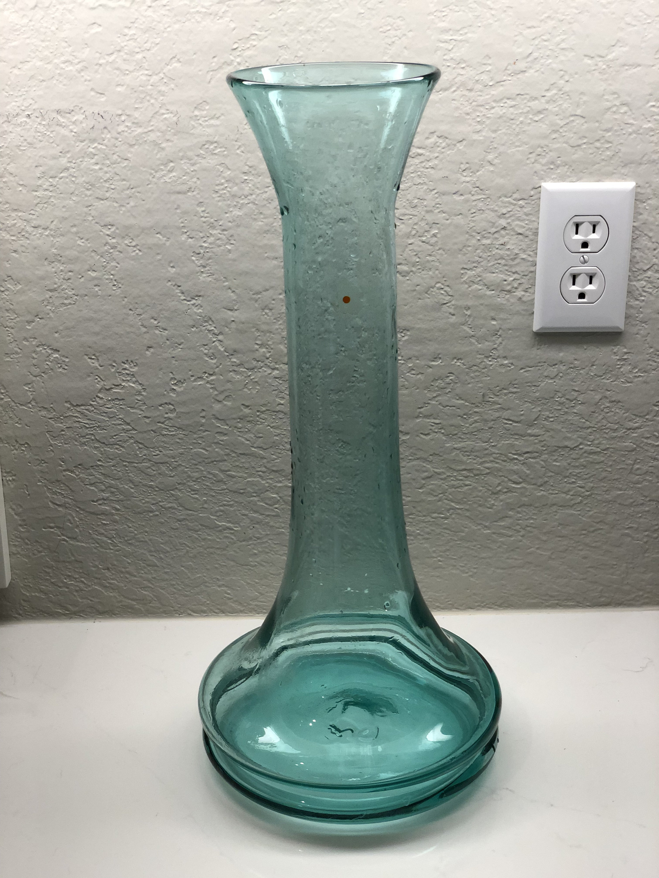 Blenko 789 Classic Line Floor Vase in Green by Don Shepherd - Etsy
