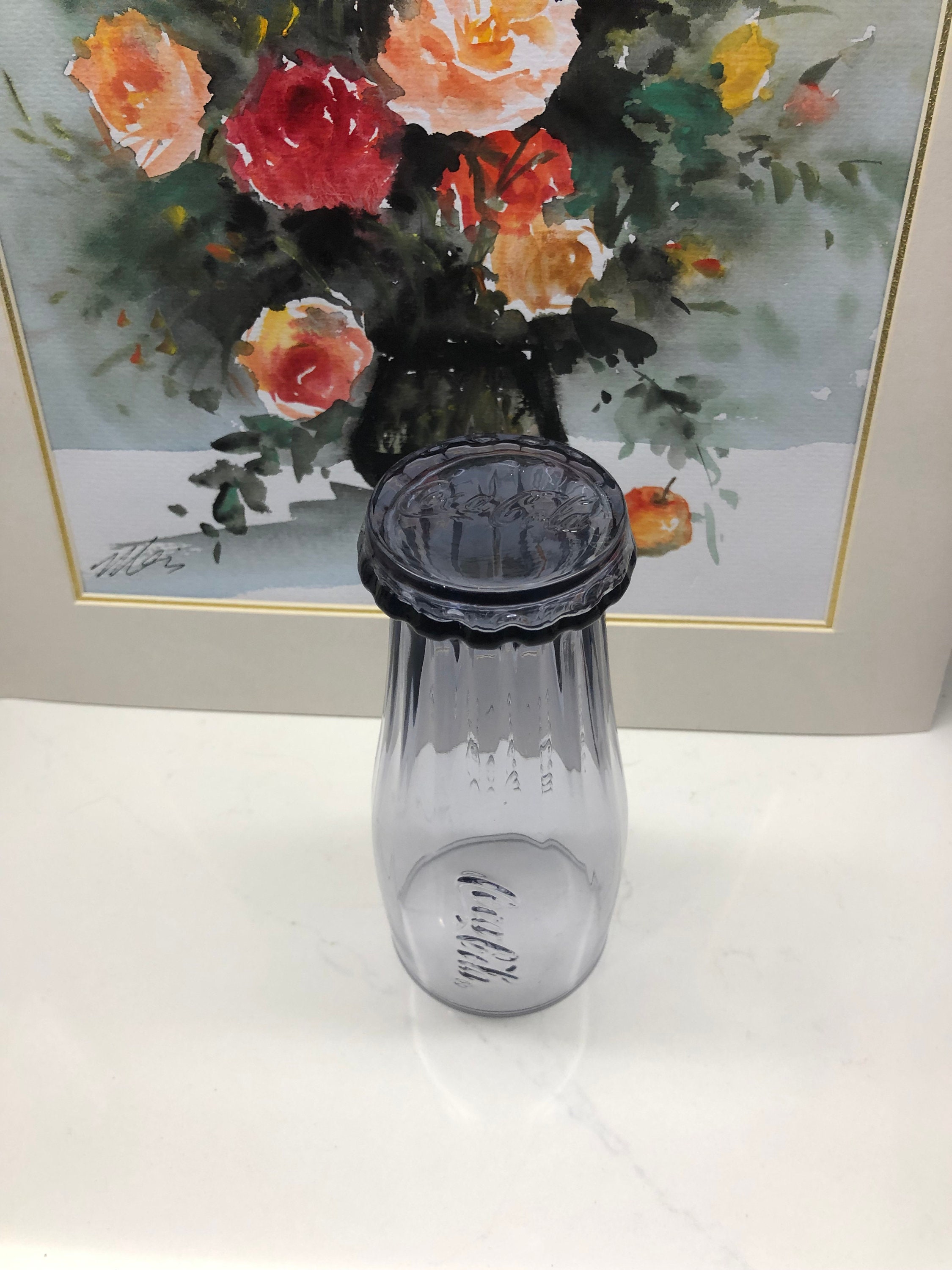 Coca Cola Mcdonald’s Upside Down Coke Bottle Glass Single - Etsy