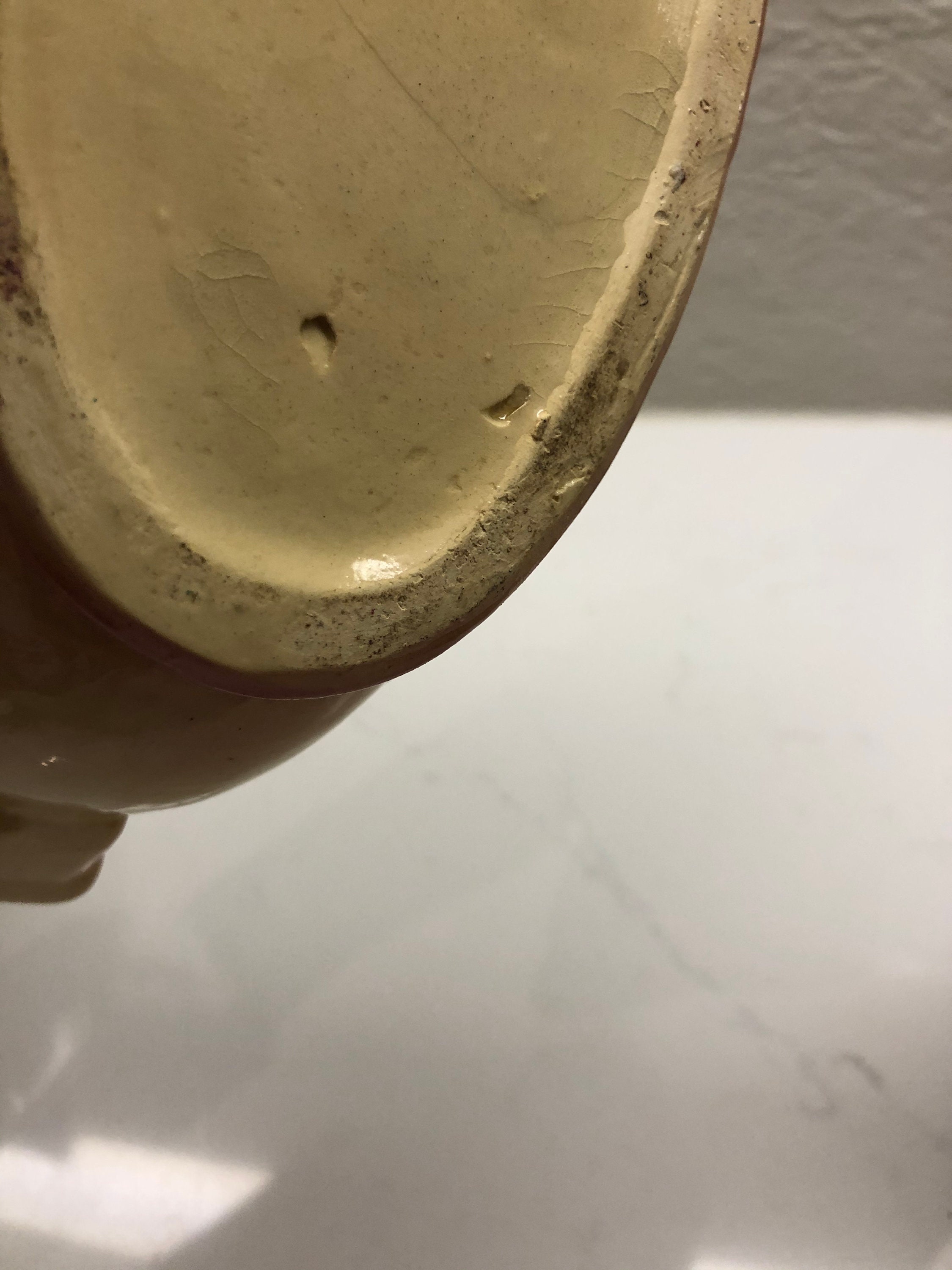 Vintage Pottery Planter Marked USA - Etsy