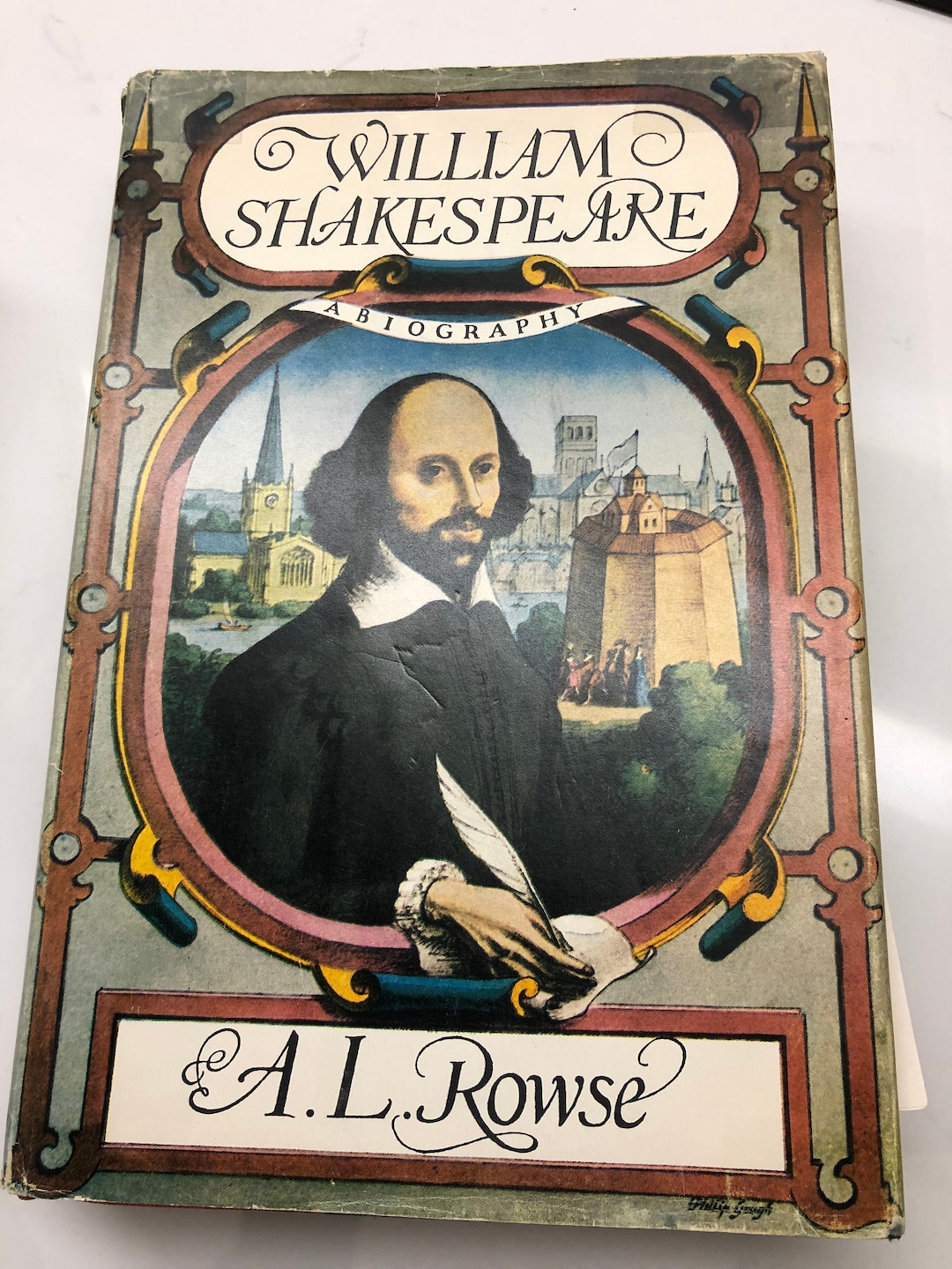 William Shakespeare a Biography by A.L. Rowse 1963, 1st Edition ...