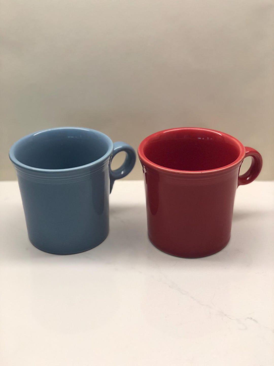 Fiesta Ware Finger Coffee Mug Fiesta Mug Ceramics Made in USA - Etsy