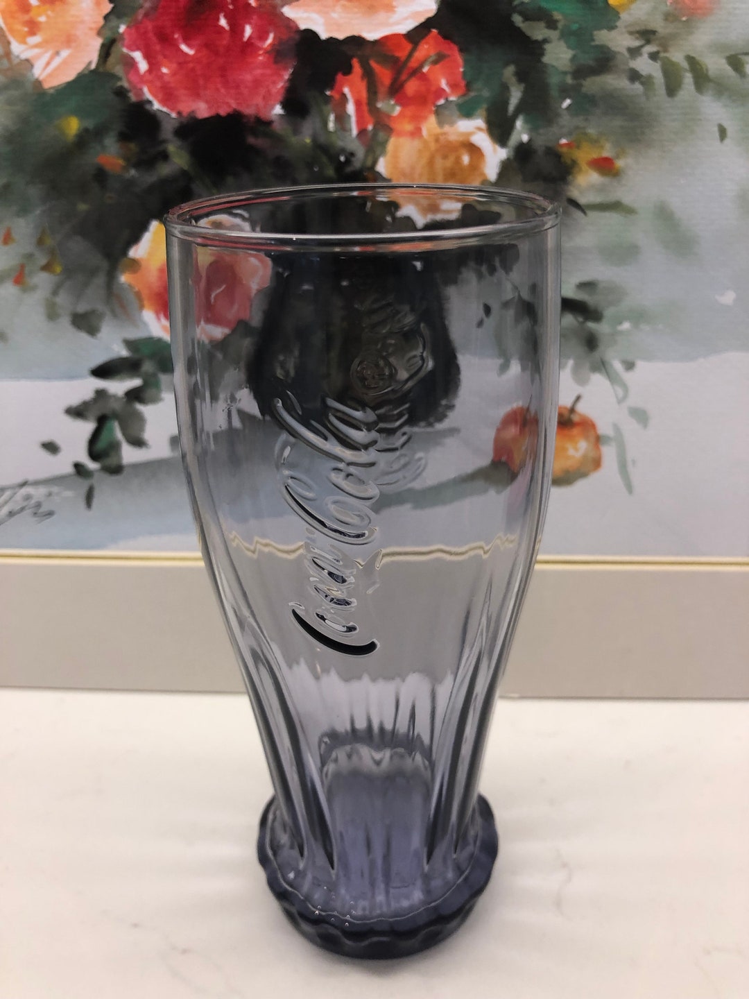 Coca Cola Mcdonald’s Upside Down Coke Bottle Glass Single - Etsy