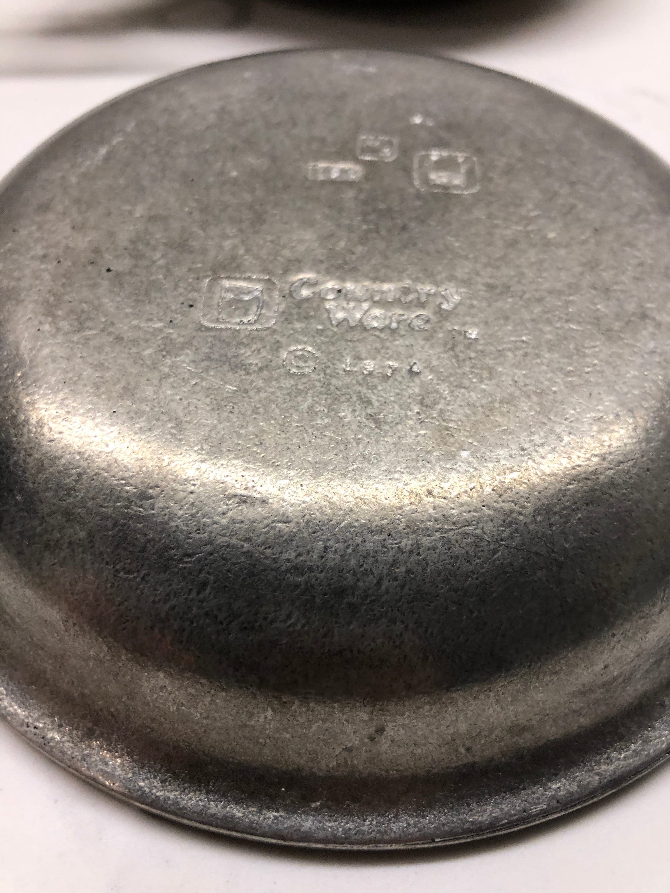 1974 Country Ware Pewter Porringer - Etsy