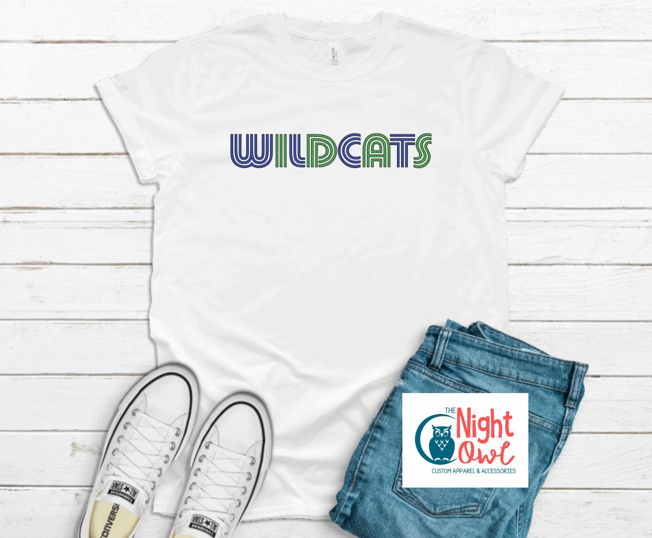ADULT Retro Wildcat Spirit Tee | Spirit Wear | Shirts for Teachers ...