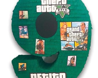 Grand Theft Auto Party Decor - Etsy UK