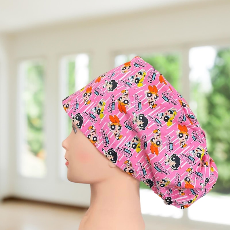 Powerpuff Girls Scrub Cap - Etsy