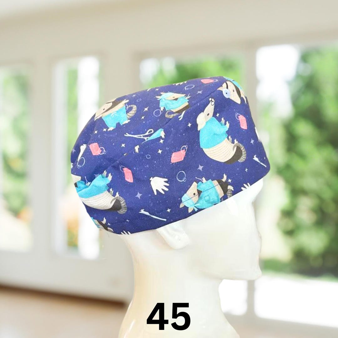 Collection #6 Velcro Closure PREMIUM~ VELCRO Scrub Hat, Scrub Hat ...