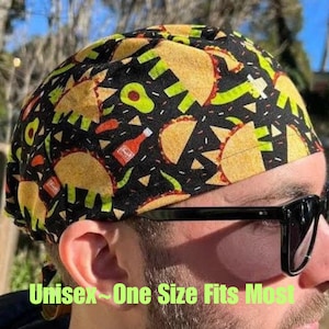 PREMIUM Neuro Treasures ~ Modern Scrub Cap, Nurse Cap, Scrub Hat, OR ...