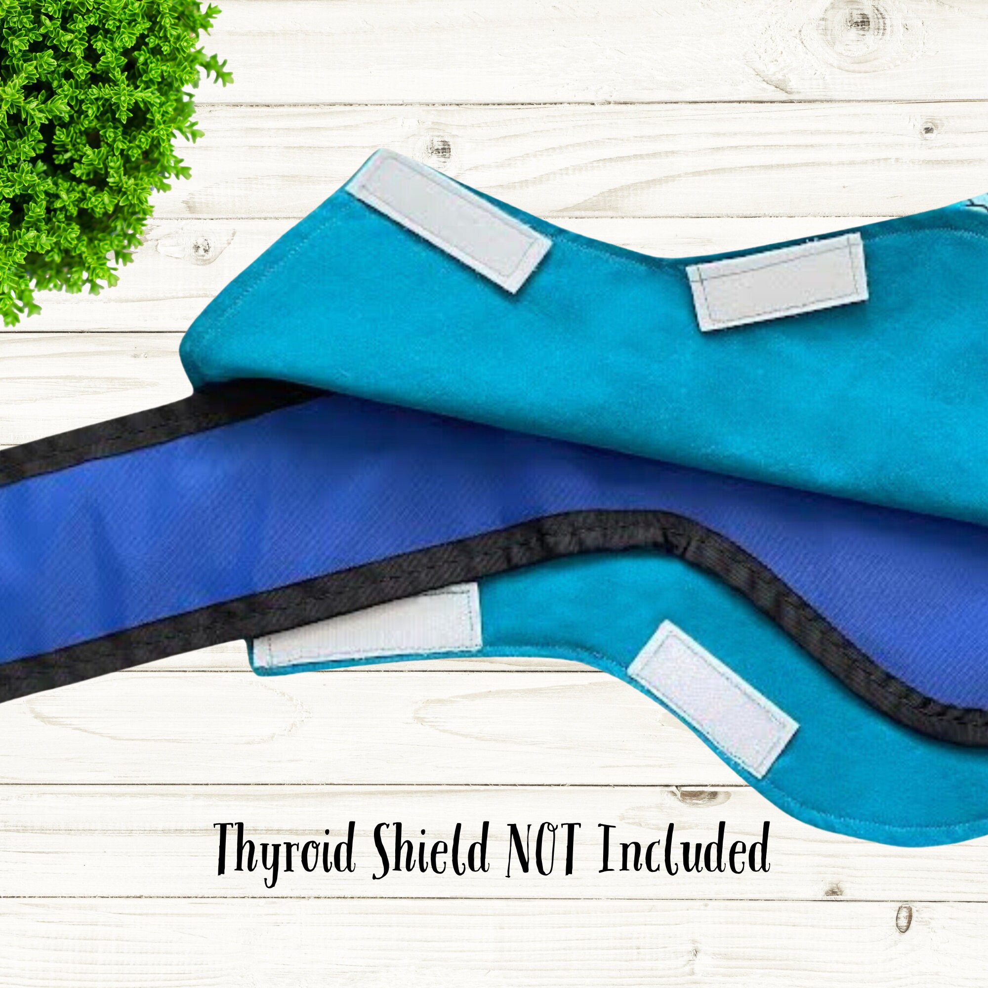 Ceil Blue Thyroid Shield Cover, Thyroid Collar Slip, OR X-RAY, Thyroid ...