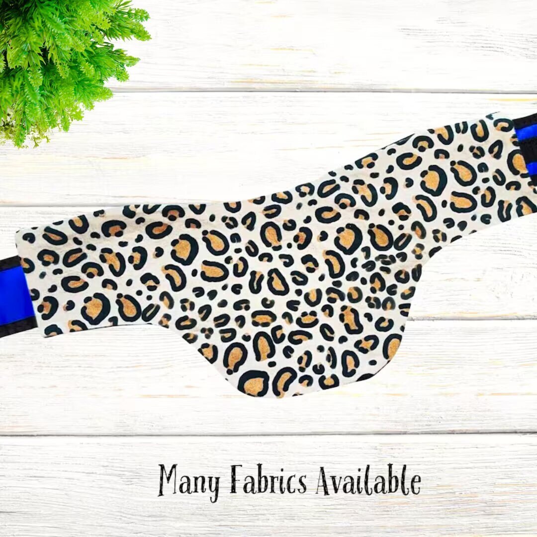 PREMIUM Leopard~ Thyroid Shield Cover, Thyroid Collar Slip, OR X-RAY ...
