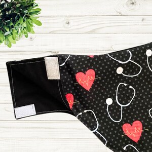 PREMIUM Stethoscope Heartbeat~ Thyroid Shield Cover, Thyroid Collar ...