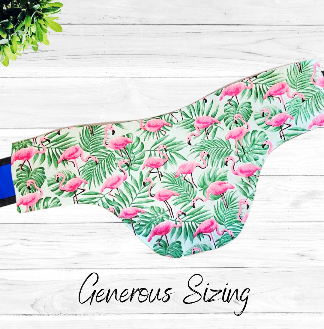 PREMIUM Tropical Flamingo~ Thyroid Shield Cover, Thyroid Collar Slip ...