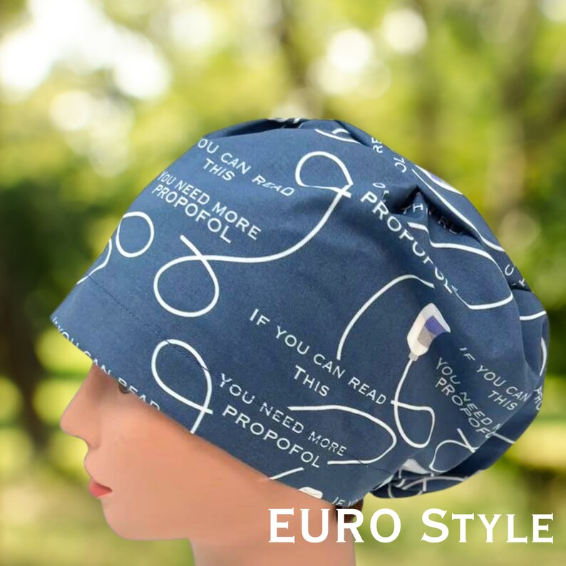 Propofol Anesthesia Surgical Cap, Healthcare Nurse, Euro/modern Style ...