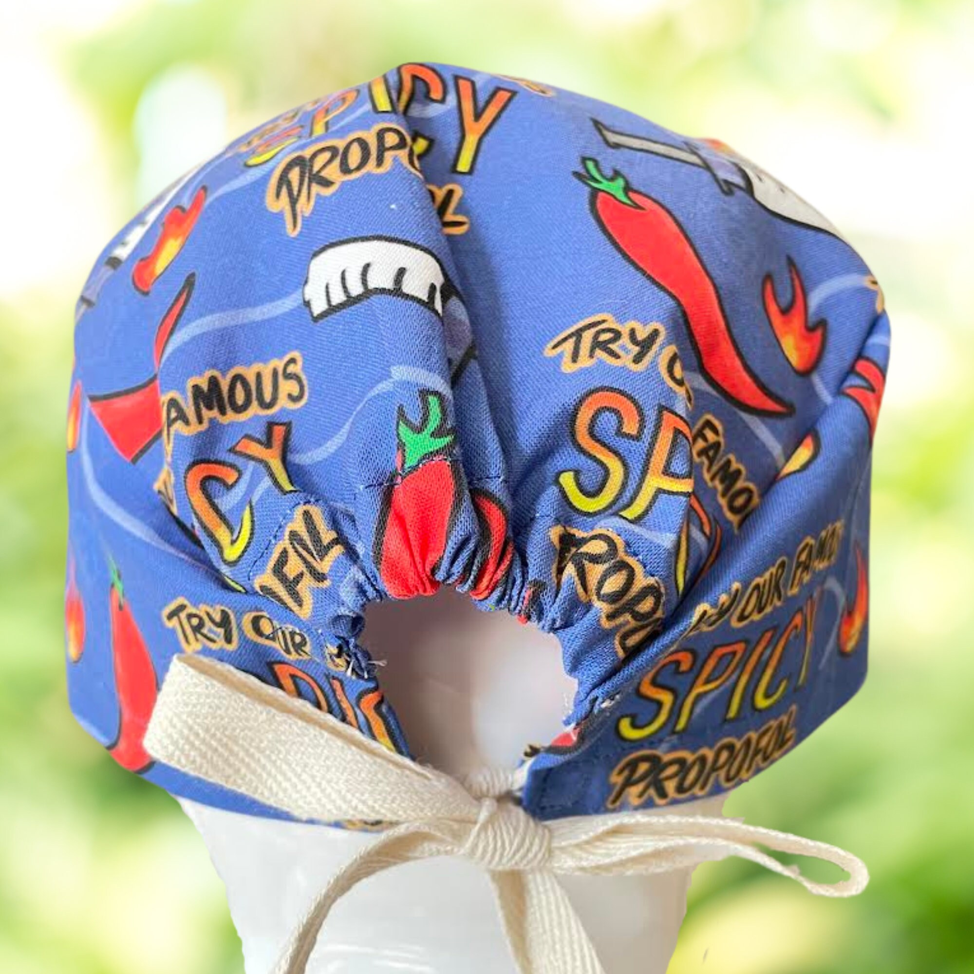 PREMIUM Spicy Propofol Euro or Modern Scrub Cap, Nurse Cap, Scrub Hat ...