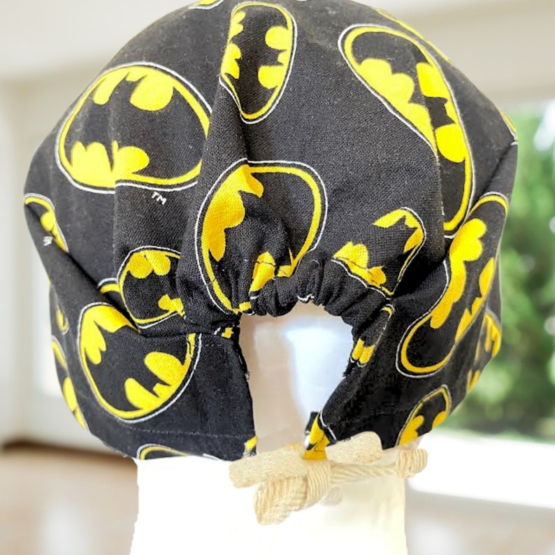 PREMIUM Batman Licensed Modern Scrub Cap, Nurse Cap, Scrub Hat, OR ...