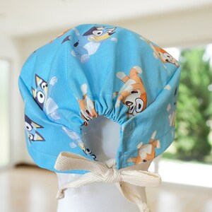 Bluey Modern Scrub Cap: Unisex Cotton Nurse Hat - Etsy