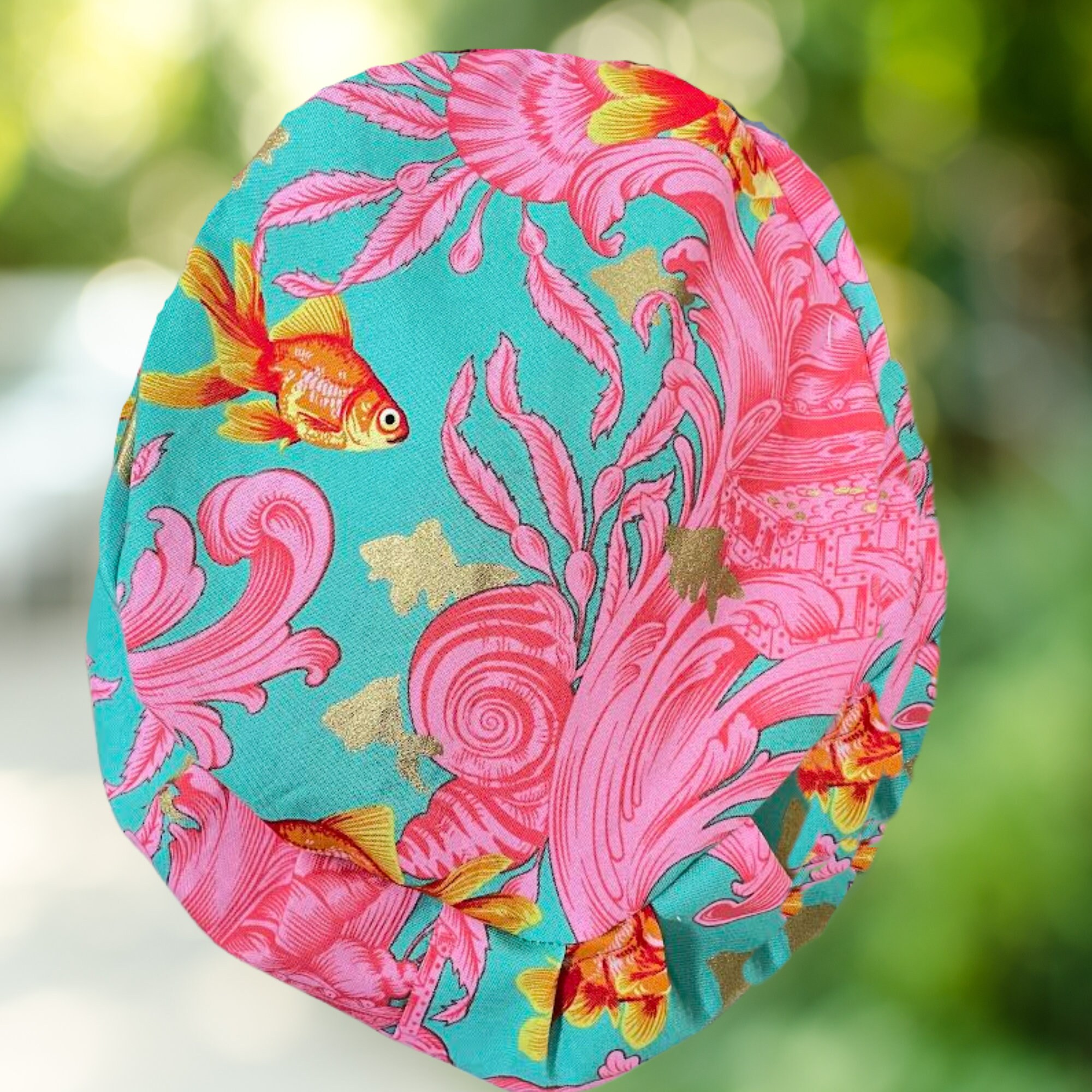 PREMIUM Euro Style Goldfish Surgical Cap Scrub Cap Scrub Hat OR Scrub ...