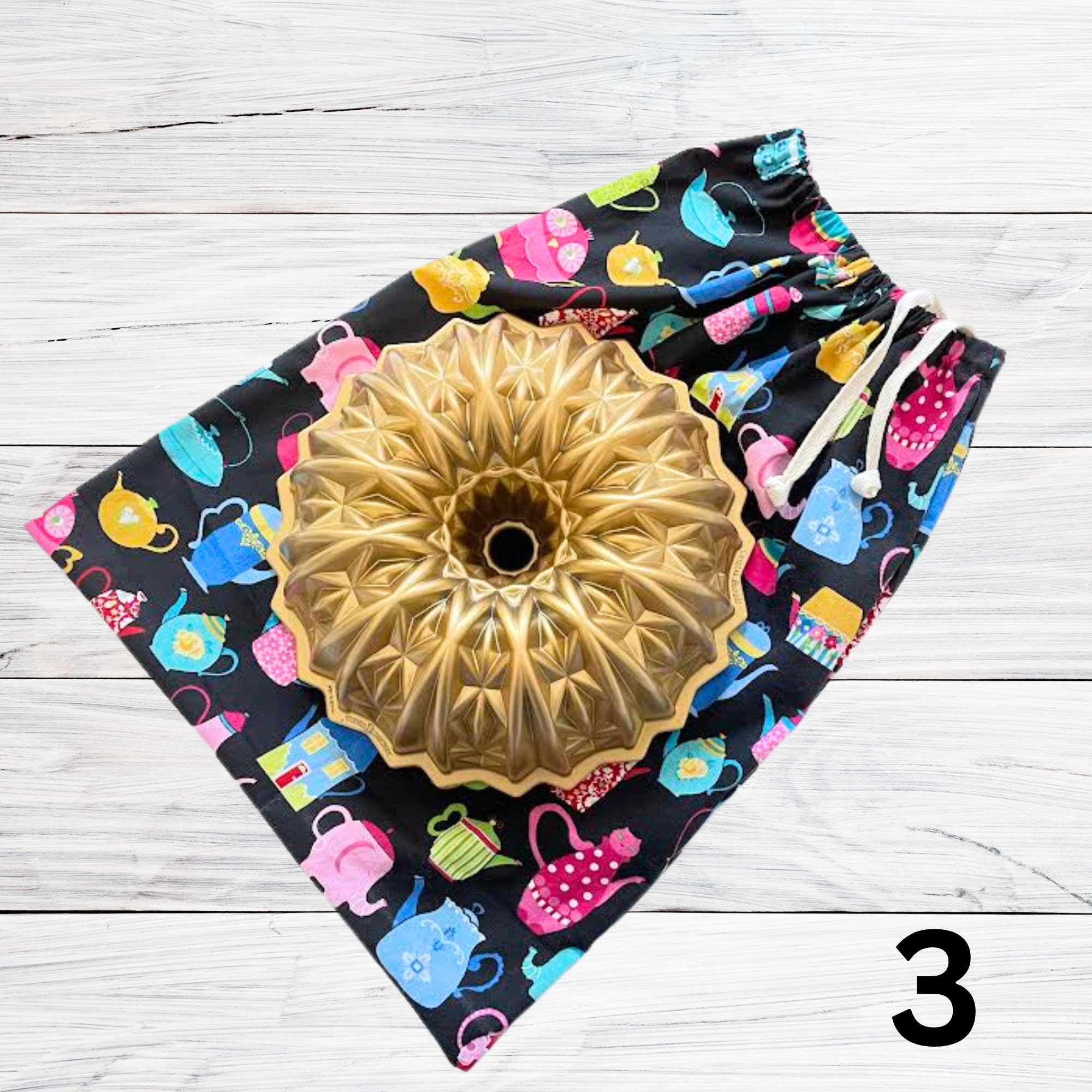 Personalized Storage Tote for Nordic Ware Bundt Baker's Secret Pans 100 ...