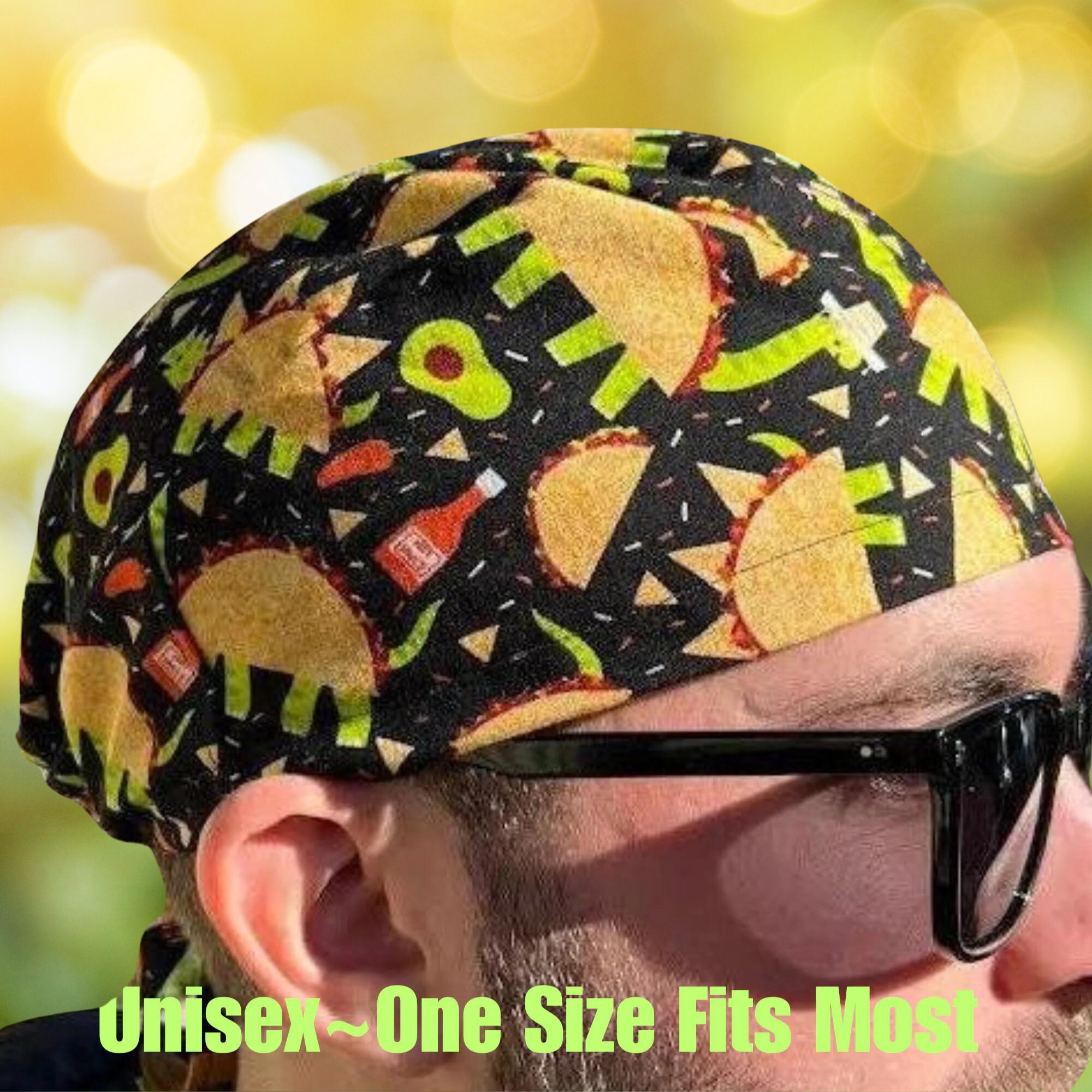 PREMIUM Anesthesia Comic Scrub Cap Nurse Cap Scrub Hator Scrub Cap CRNA ...