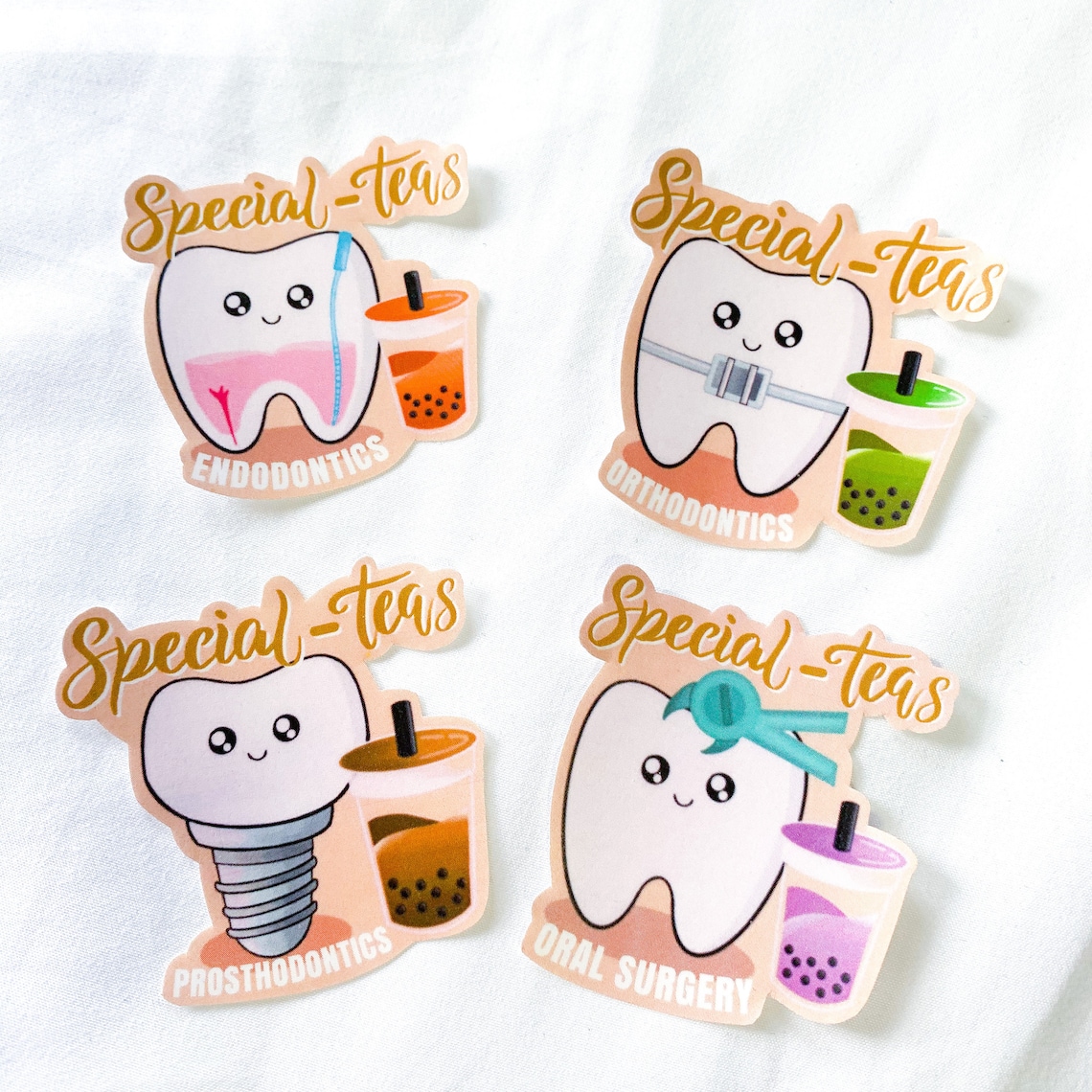 Tooth Sticker Orthodontics Sticker Dental Sticker Dentistry | Etsy
