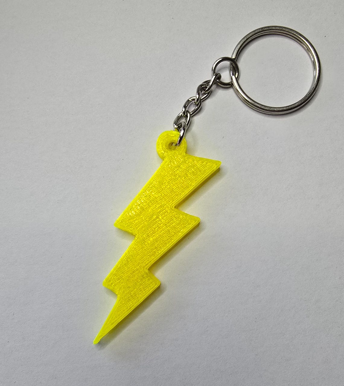 Lightning Bolt Keychain, Bolt Keychain, Symbol Keychain, Bolt Chain ...