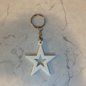 Star Keychain, Star, Space Keychain, Keychain, Car Accessory - Etsy