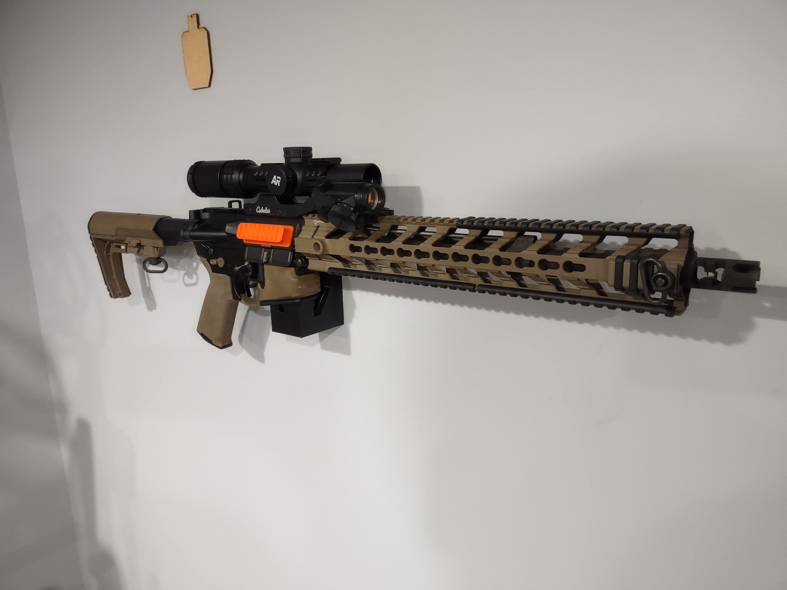 AR-15 Horizontal Wall Mount - Etsy