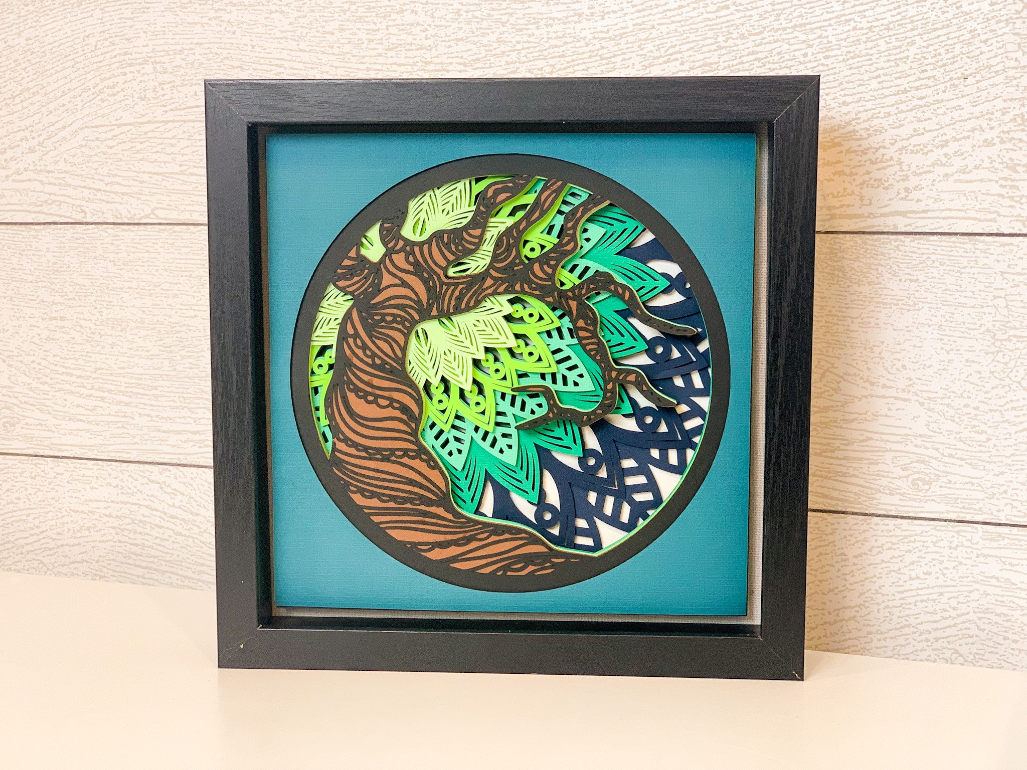 Tree Shadow Box - Etsy