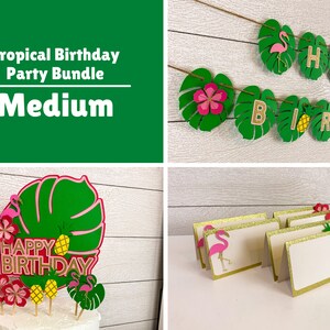 Luau Party Decor Bundle Medium Party Bundle Luau Party Decorations Pool ...