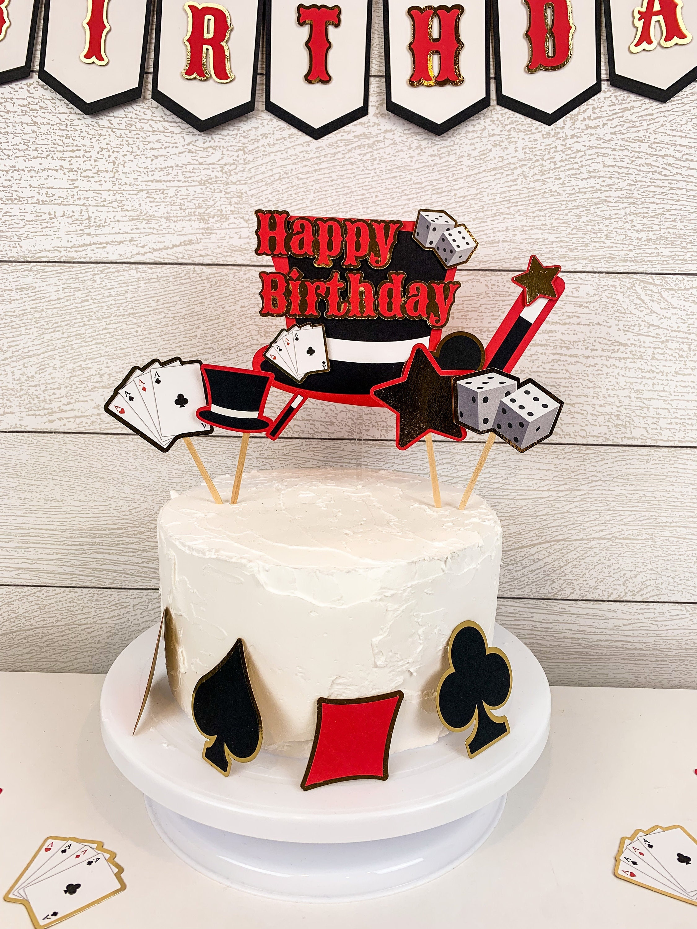 Magic Show Cake Topper Magic Show Decoration Magician - Etsy