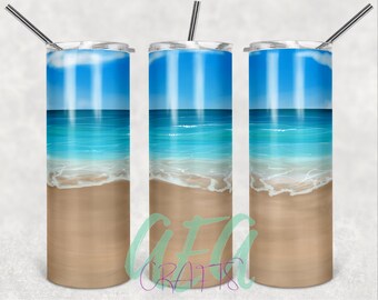 Beach Scene Sublimation - Etsy