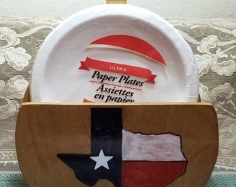 Paper Plate Holder - Etsy