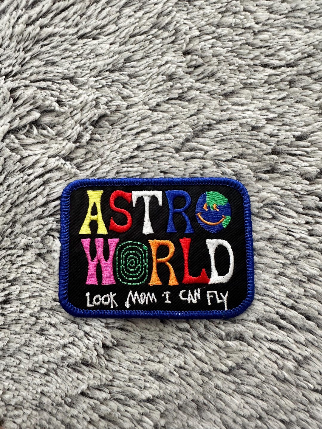 Astroworld Embroidery Patch , Fan Art Astroworld Fan Shirt, Cactus Jack ...