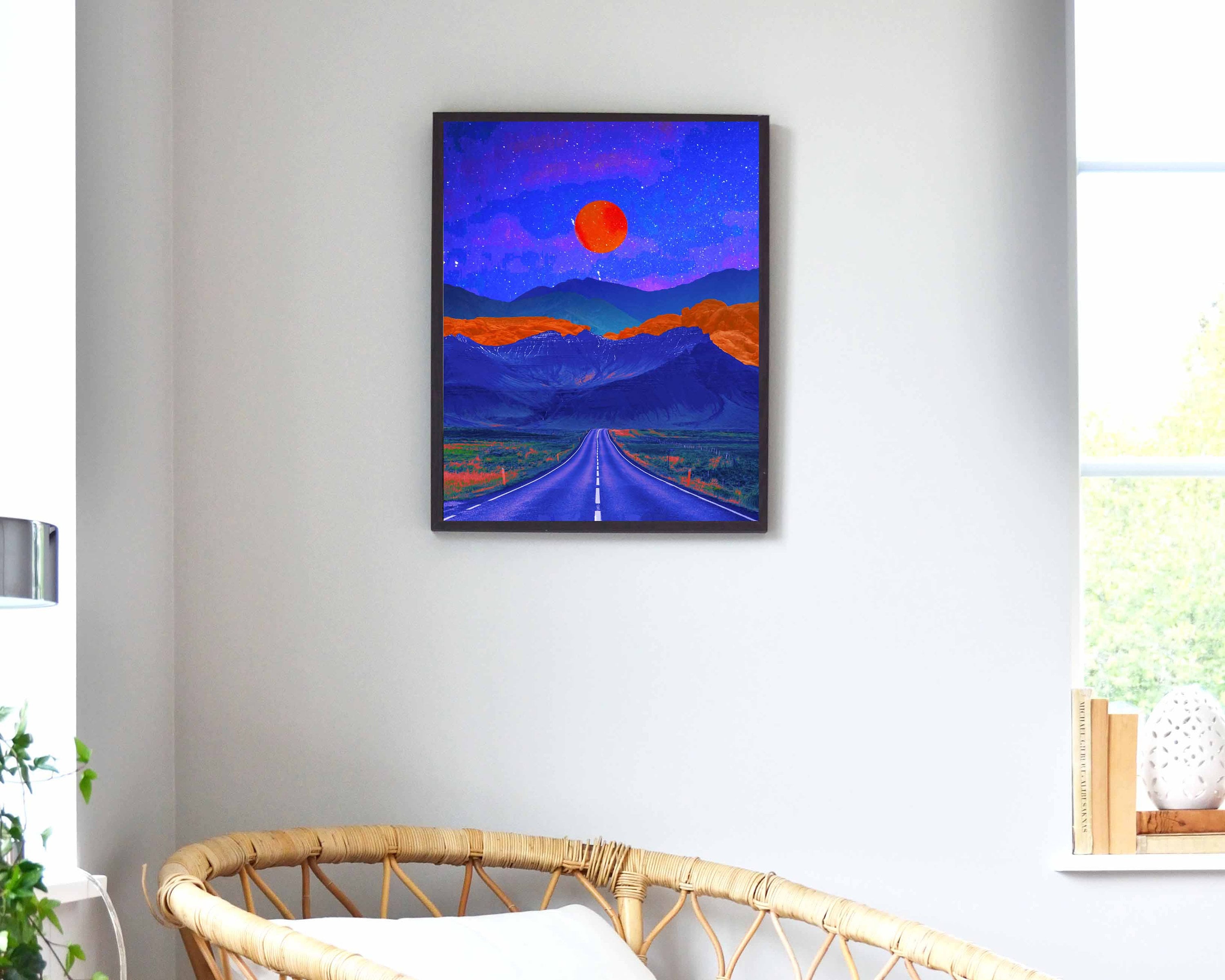 Road Trip Wall Art Travel Art Digital Collage Prints | Etsy