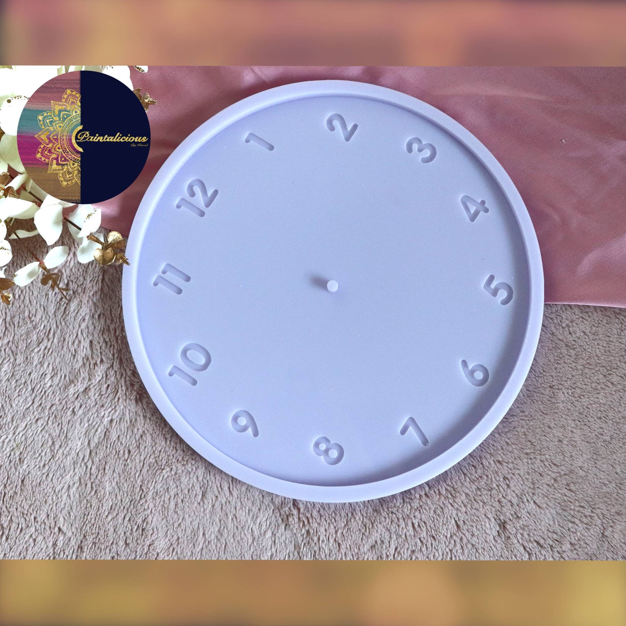 30cm Large Silicone Clock Mould Big Clock Mold High Quality - Etsy UK
