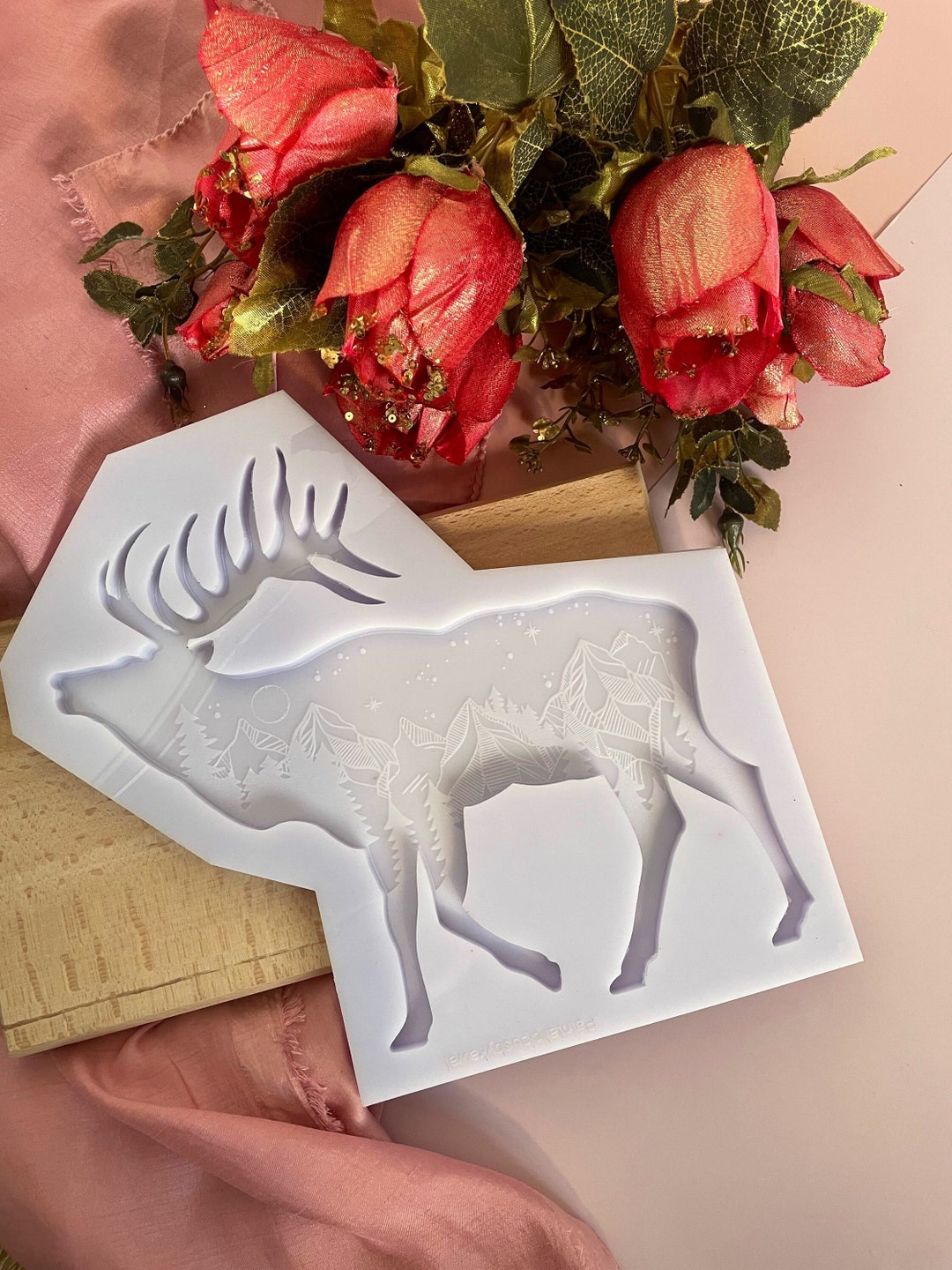 Moose Silicone Mold for Resin Jesmonite Moulds - Etsy