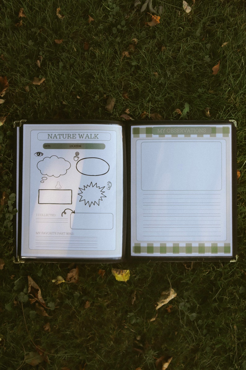 Printable Nature Journal | Nature Packet for Homeschool and Students ...