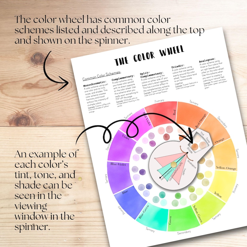 Color Theory Printable for Kids | Color Wheel & Color Mixing Workbook ...
