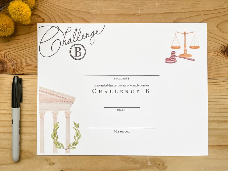 Classical Conversations Challenge Level Certificates Challenge All ...