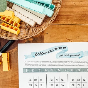 Ultimate Tic Tac Toe With Multiplication // Learning Times Tables ...