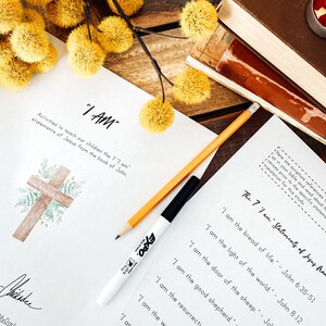 Faith-based Mini Study - "i Am" // Children's Bible Study Resources ...
