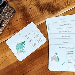 World Geography Resource Pack // Map Activity Mat // Continents and ...