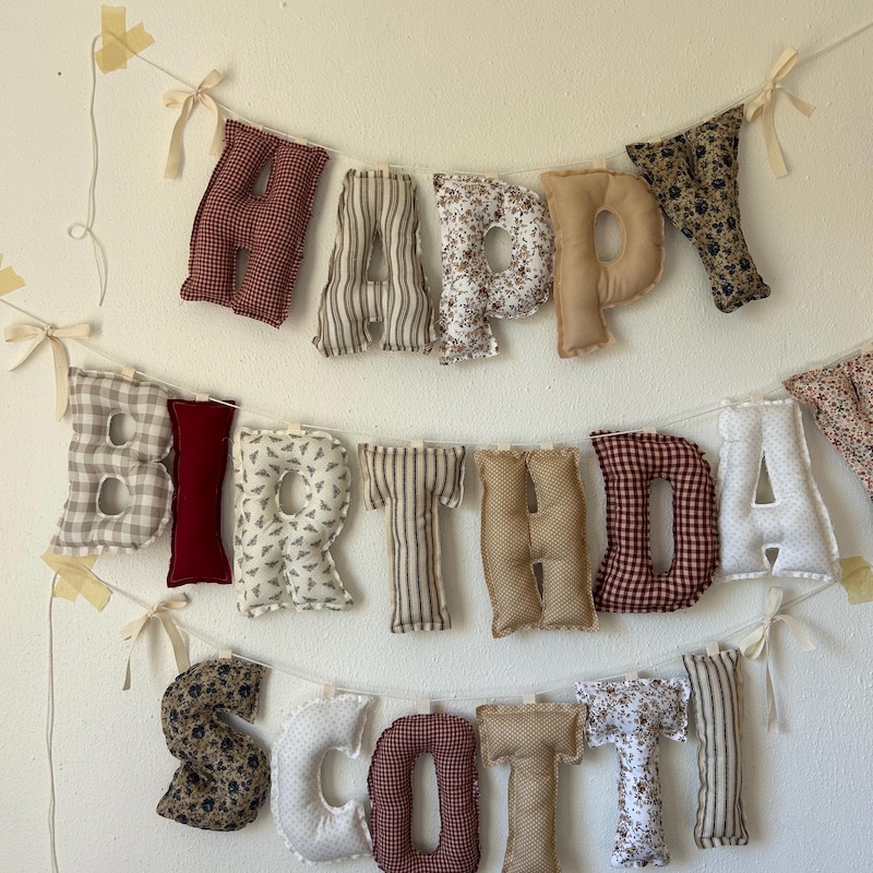 String Name Fabric - Etsy