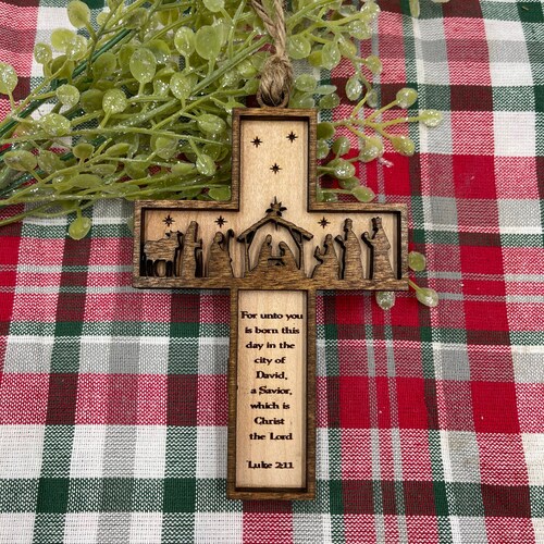 Cross Nativity - Etsy