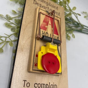 Gag Gift for Boss Co-worker Complaint Department Gift From Mom or Dad ...