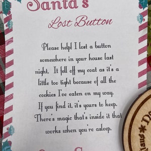 Santa's Lost Button Christmas Game & Ornament - Fun for Christmas ...