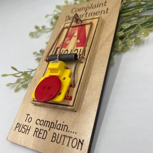 Gag Gift for Boss Co-worker Complaint Department Gift From Mom or Dad ...