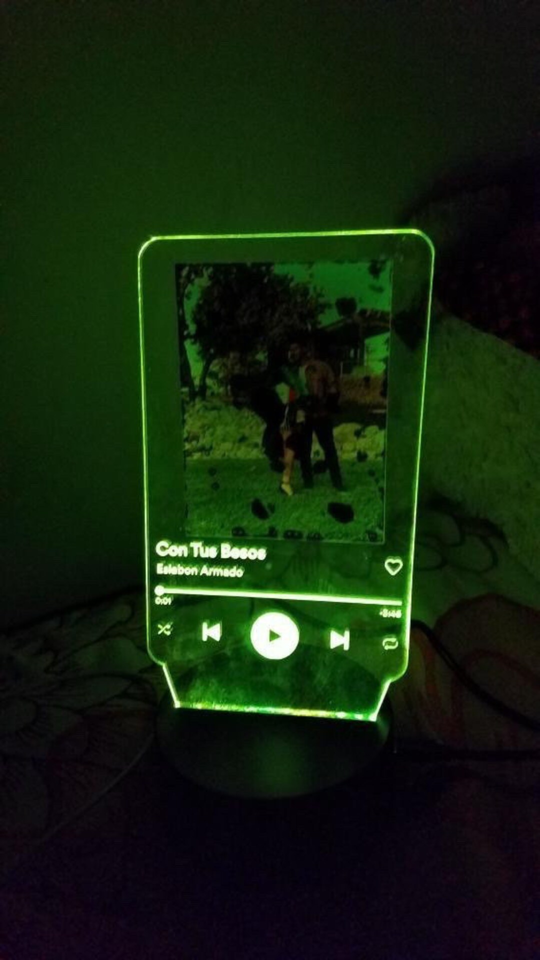 Custom Light up Album Plaque - Etsy