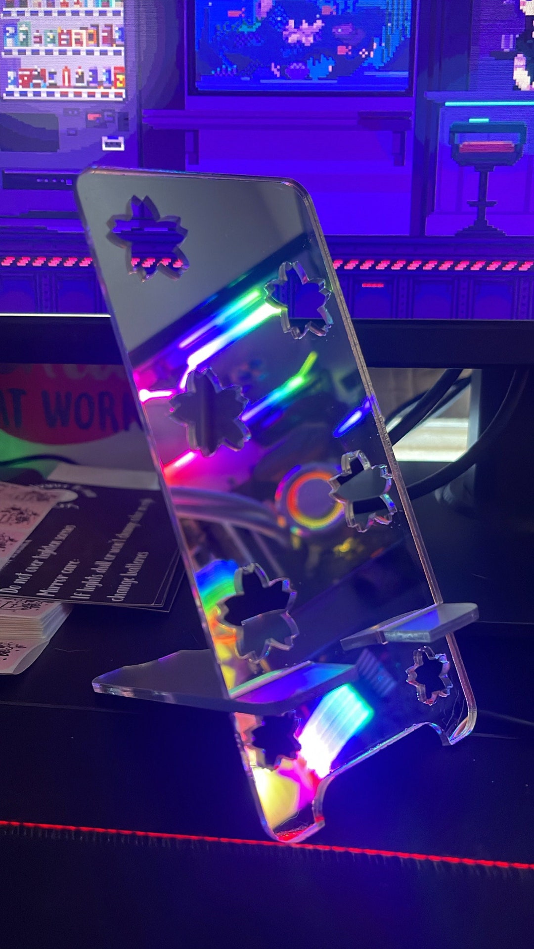 Custom Acrylic Phone Stand - Etsy